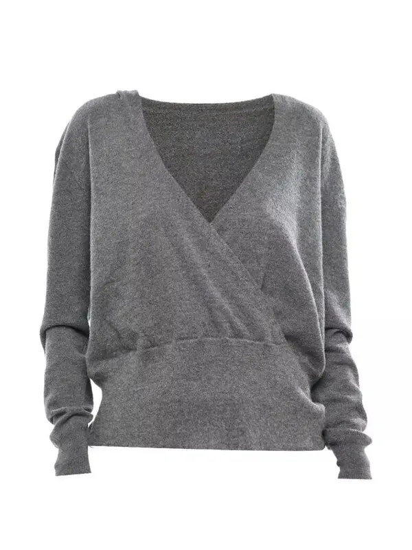 Malo Hooded V-neck Sweater