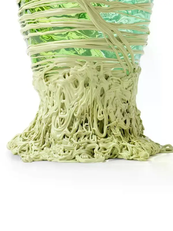 FISH DESIGN BY GAETANO PESCE X Browns Exclusive Spaghetti Wavy-trim Vase