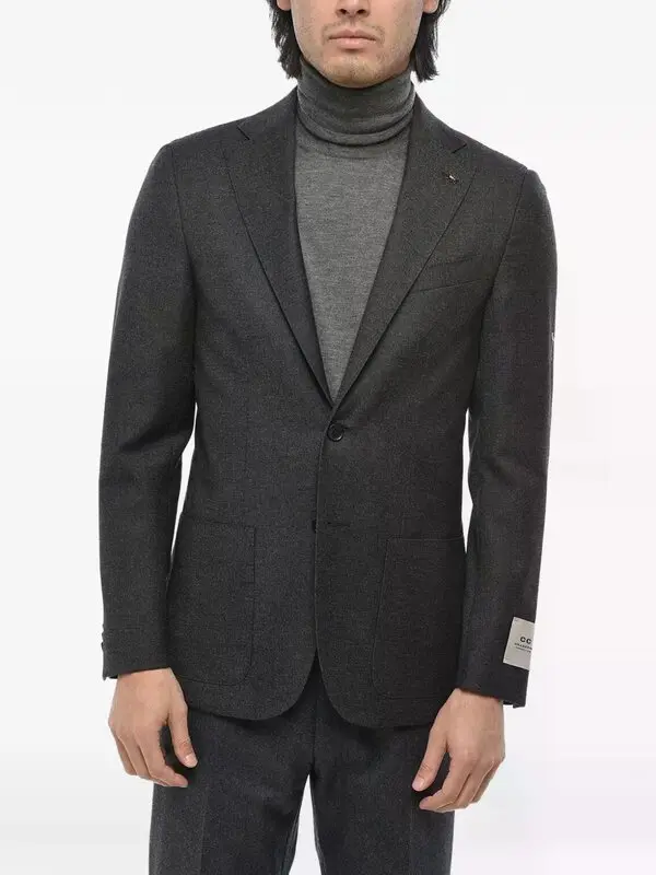 Corneliani Single-breasted Notched-lapel Blazer