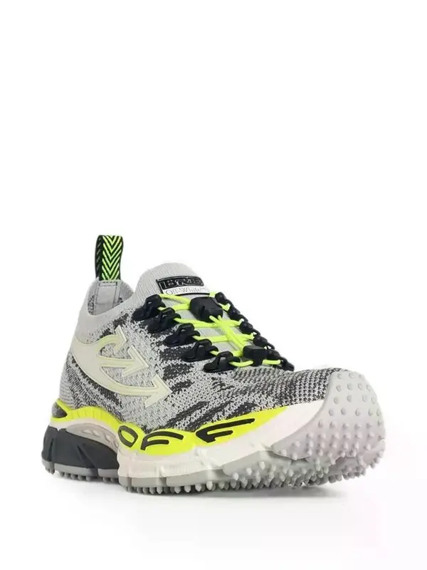 Off-White Arrows-motif Knit Sneakers