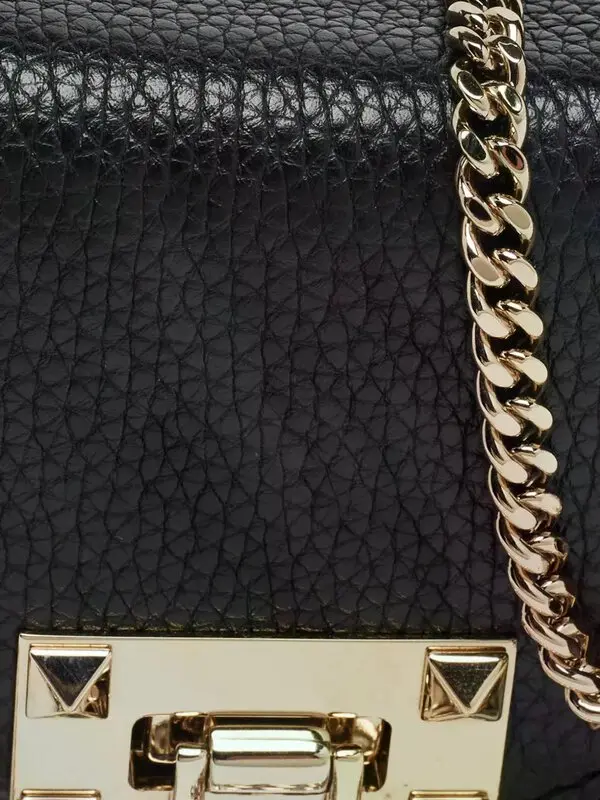 Valentino Garavani Rockstud Leather Clutch Bag