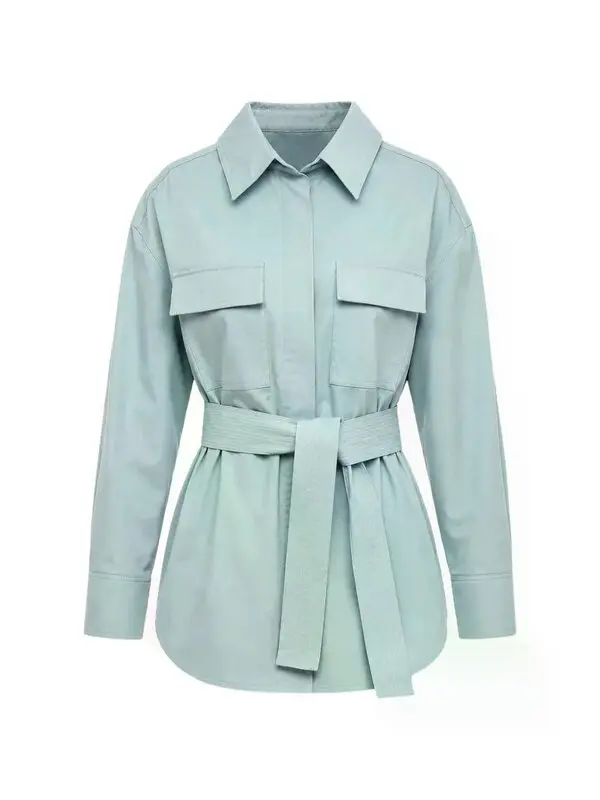 SUPER BLOND Belted Shirt