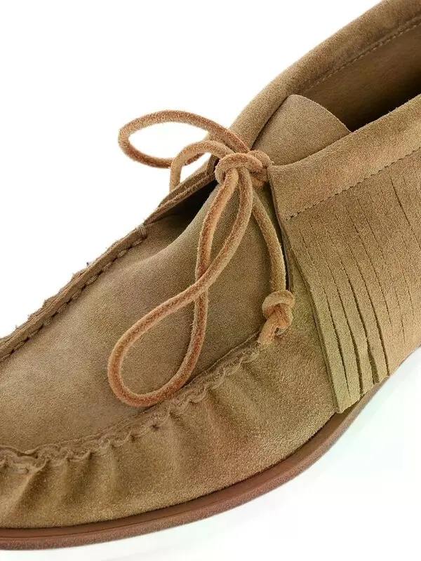 Pierre Hardy Tahoe Fringed Suede Loafers