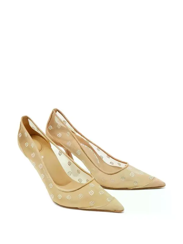 ALEXANDER WANG Delphine Mesh Heeled Pumps