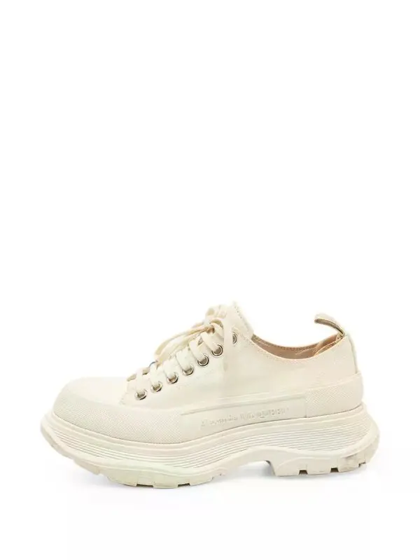 Alexander McQueen Tread Slick Sneakers - White
