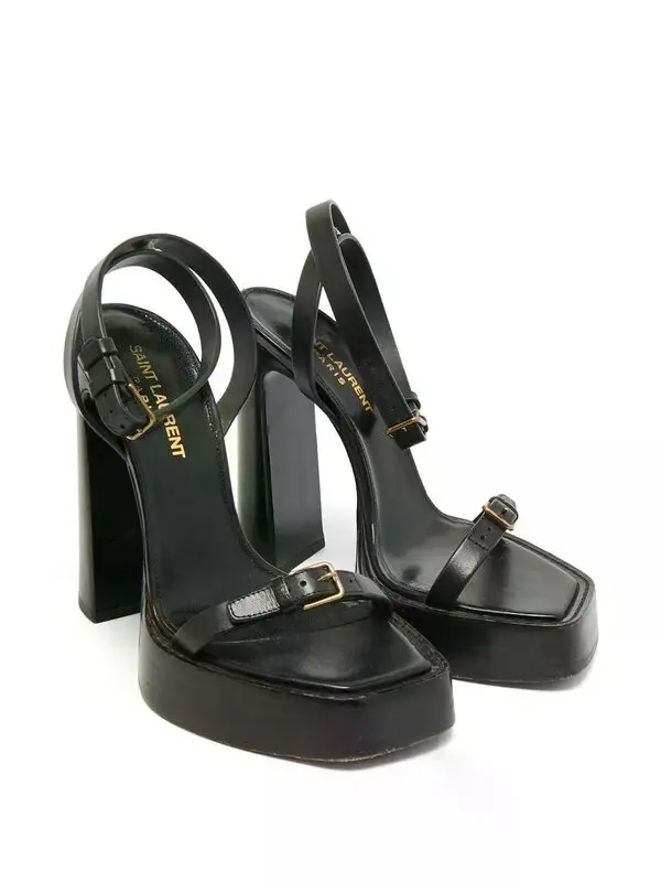 Saint Laurent Platz Platform Sandals