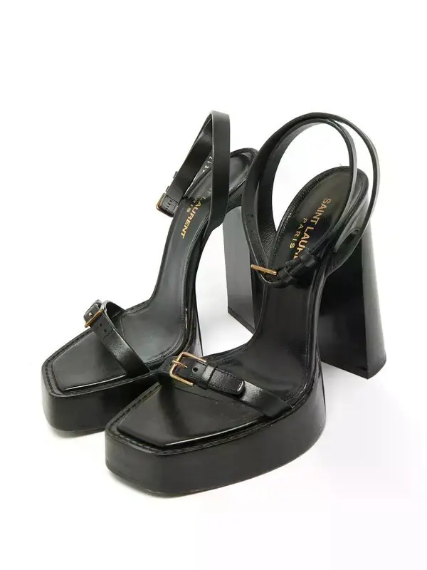 Saint Laurent Platz Platform Sandals