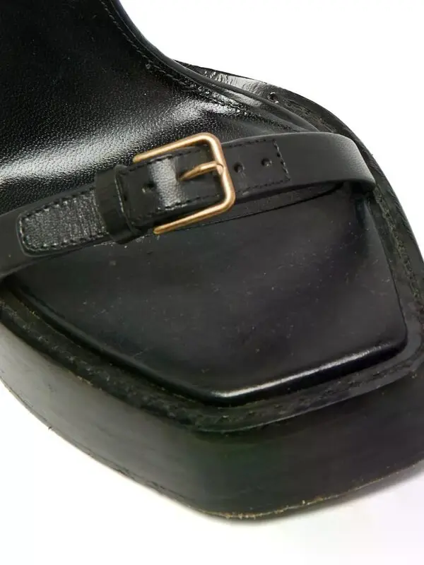 Saint Laurent Platz Platform Sandals
