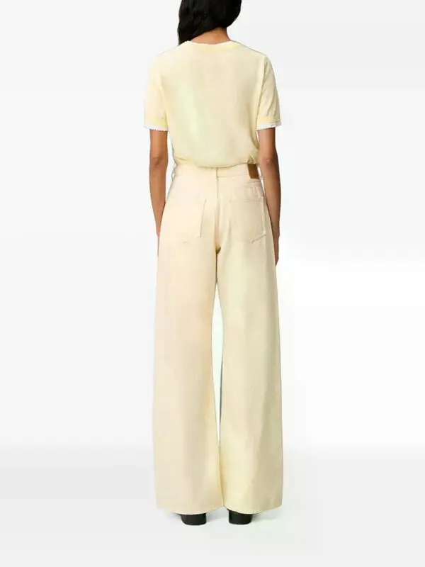 Claudie Pierlot High-waisted Flared Denim Jeans