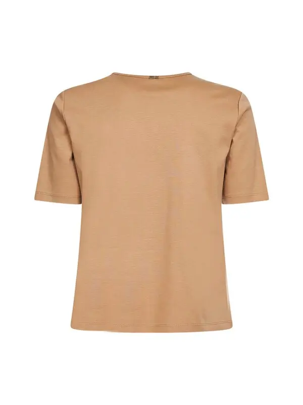 Herno Cotton Jersey T-shirt With Slits - Multicolor
