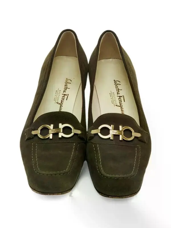 FERRAGAMO Gancini Bit Loafers