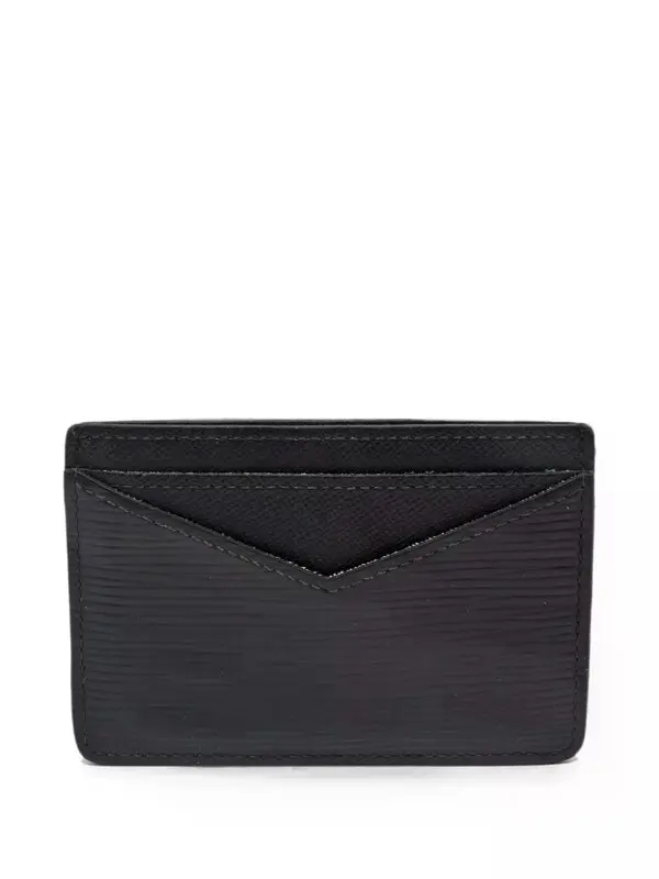 LOUIS VUITTON 2017 Neo Porte Cartes Leather Card Holder