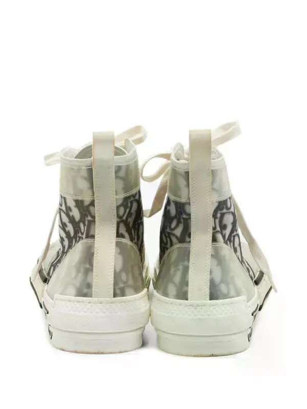 Dior B23 Oblique-pattern Sneakers