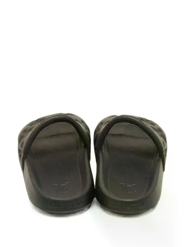 LOUIS VUITTON Waterfront Monogram Slides