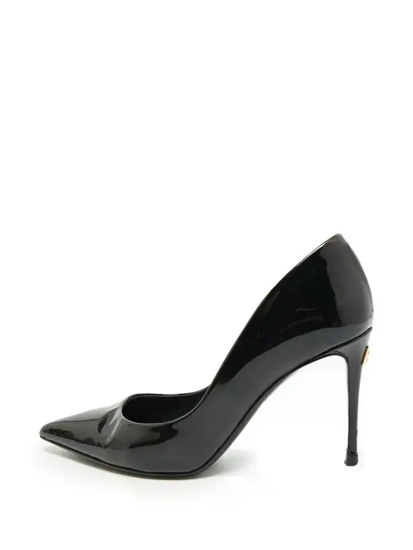 Dolce & Gabbana Patent Pointed Toe Stiletto Pumps