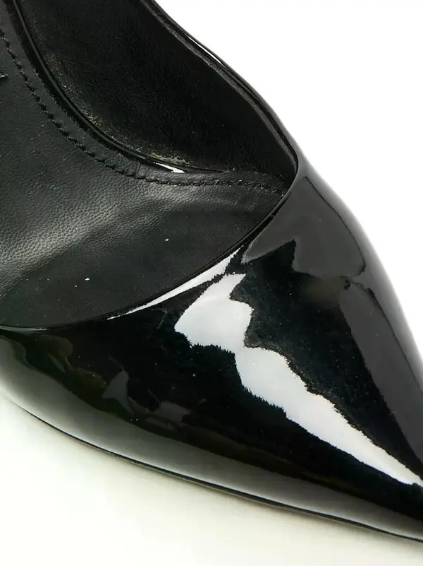 Dolce & Gabbana Patent Pointed Toe Stiletto Pumps