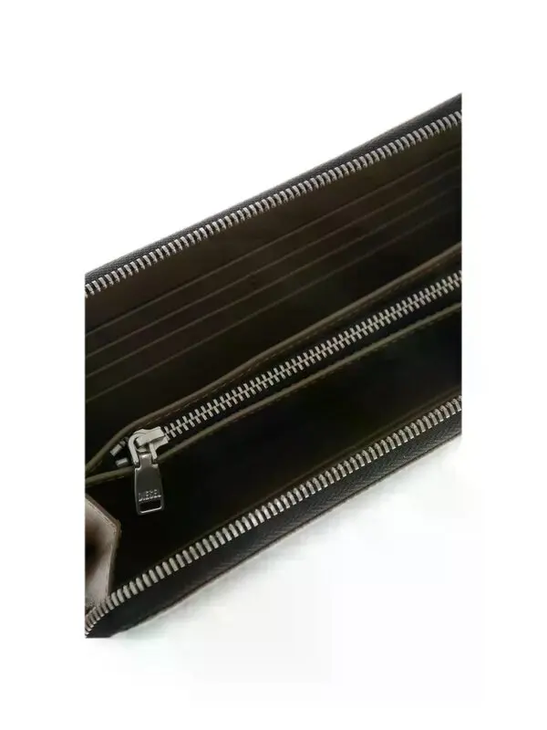 DIESEL® Logo-plaque Zip-around Wallet