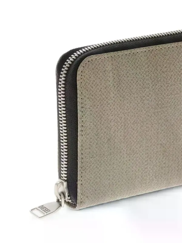 DIESEL® Logo-plaque Zip-around Wallet