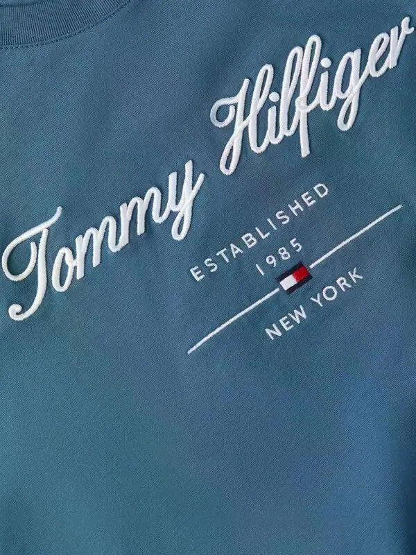 Tommy Hilfiger Logo-embroidered T-shirt