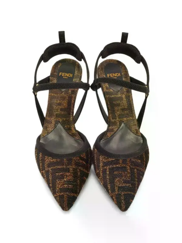 Fendi Colibri Zucca Pumps
