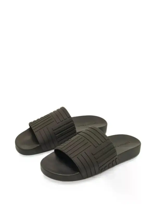 Bottega Veneta Logo-embossed Slides
