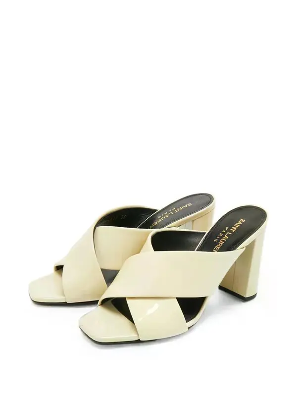Saint Laurent Loulou Heeled Sandals