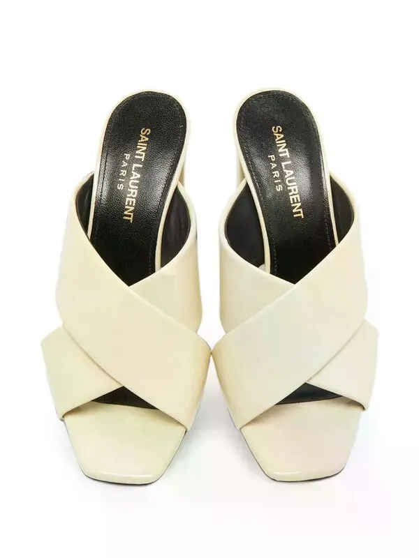 Saint Laurent Loulou Heeled Sandals