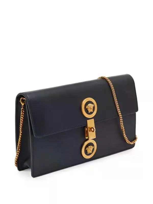 Versace Medusa Leather Shoulder Bag