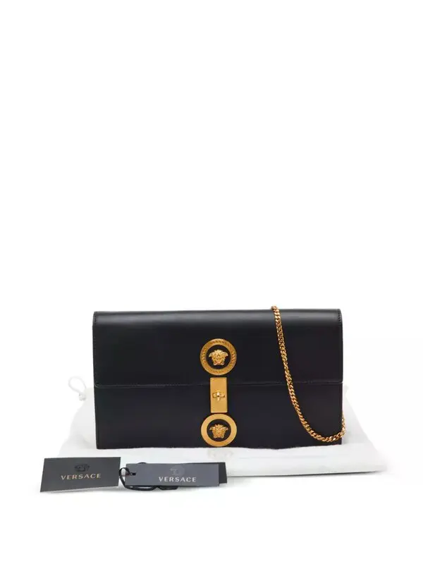 Versace Medusa Leather Shoulder Bag