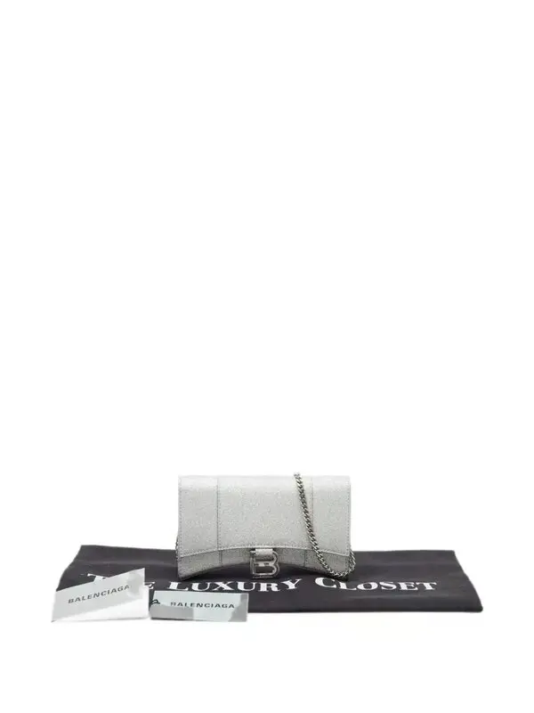 Balenciaga Hourglass Chain Wallet