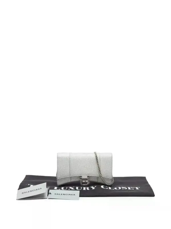 Balenciaga Hourglass Chain Wallet