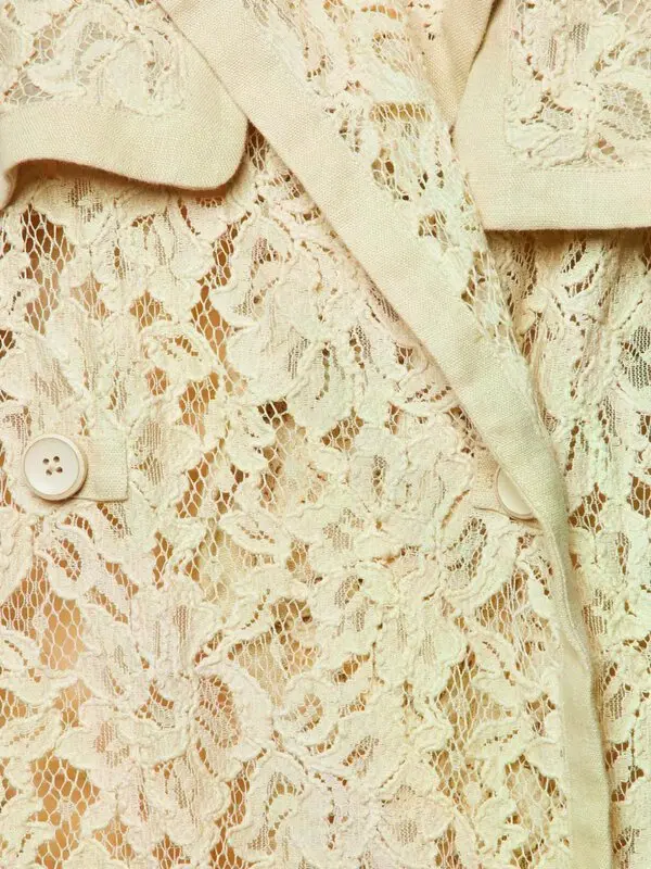 Zimmermann Lace Trench Coat