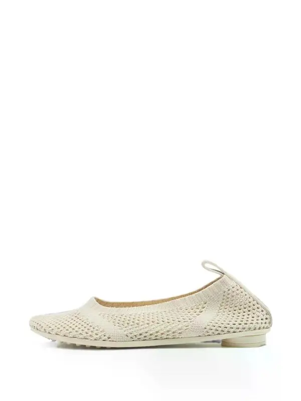 Bottega Veneta Atomic Mesh Ballet Flats - Grey