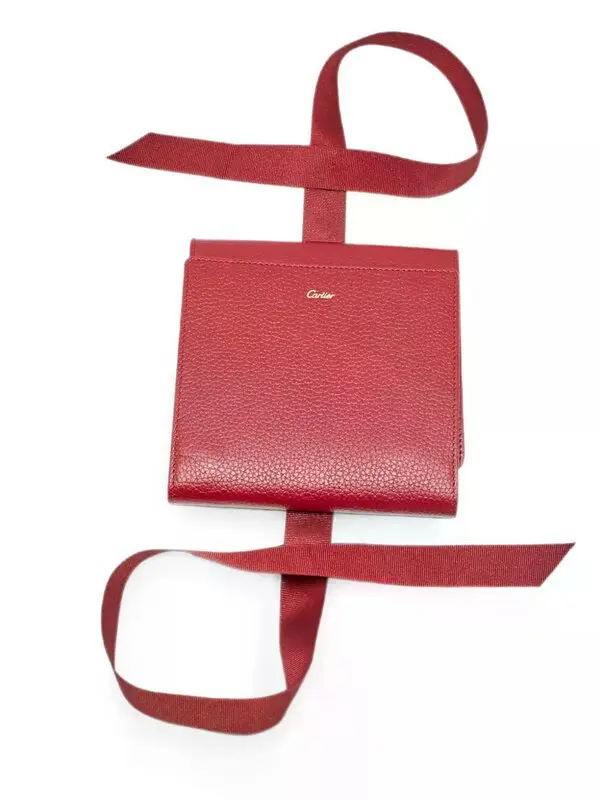 Cartier Grained Leather Travel Pouch