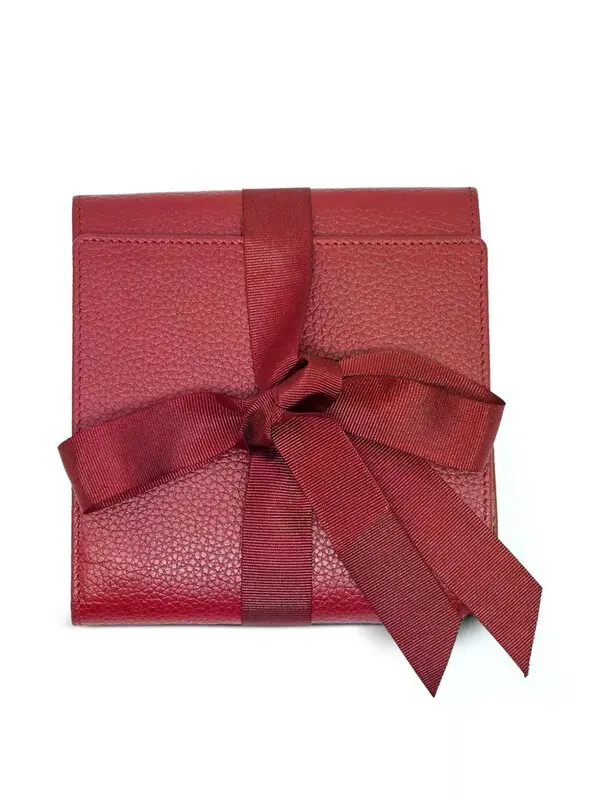 Cartier Grained Leather Travel Pouch - Red
