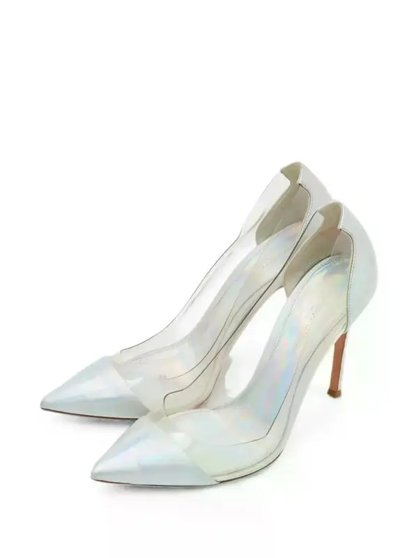 GIANVITO ROSSI Plexi Holographic Pumps