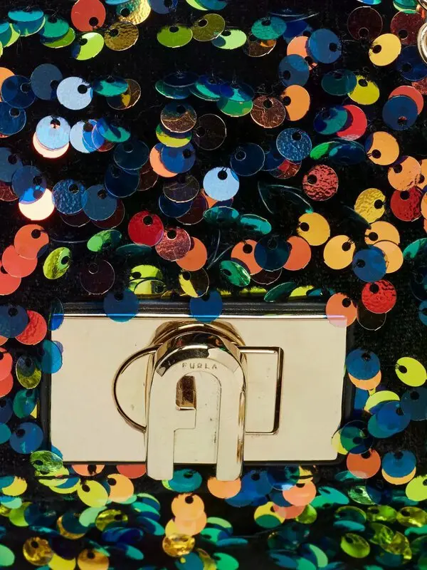 Furla 1927 Sequin Embellished Shoulder Bag