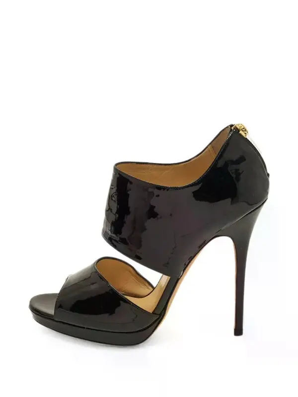 JIMMY CHOO Private Patent Leather Sandals