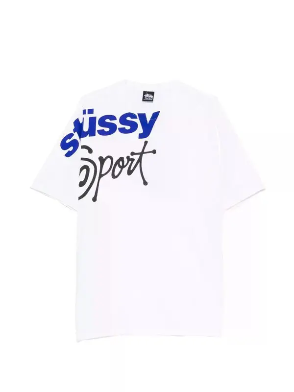 StÜssy Logo-print T-shirt - White