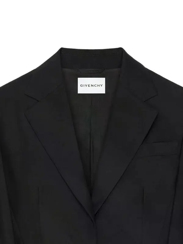 Givenchy Cocoon-sleeve Crop Jacket