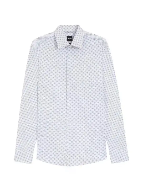 BOSS Micro-patterned Shirt