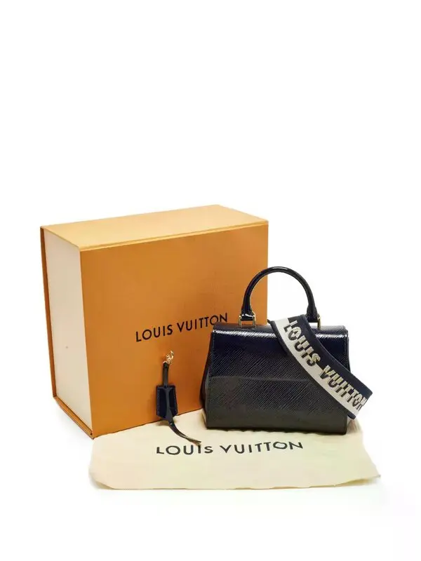 LOUIS VUITTON Mini Cluny Electric Leather Shoulder Bag