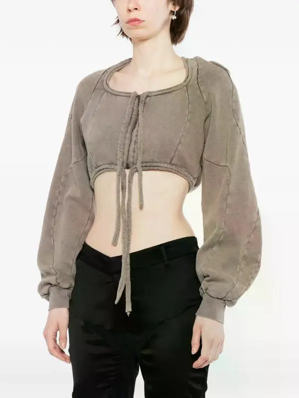 Ottolinger Cropped Zip-up Hoodie