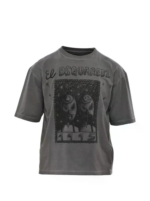 Dsquared2 Graphic-print Loose-fit T-shirt