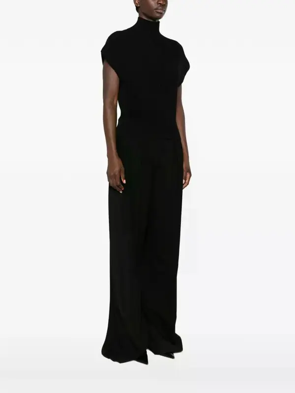 Rick Owens Ribbed-knit Sleeveless Top