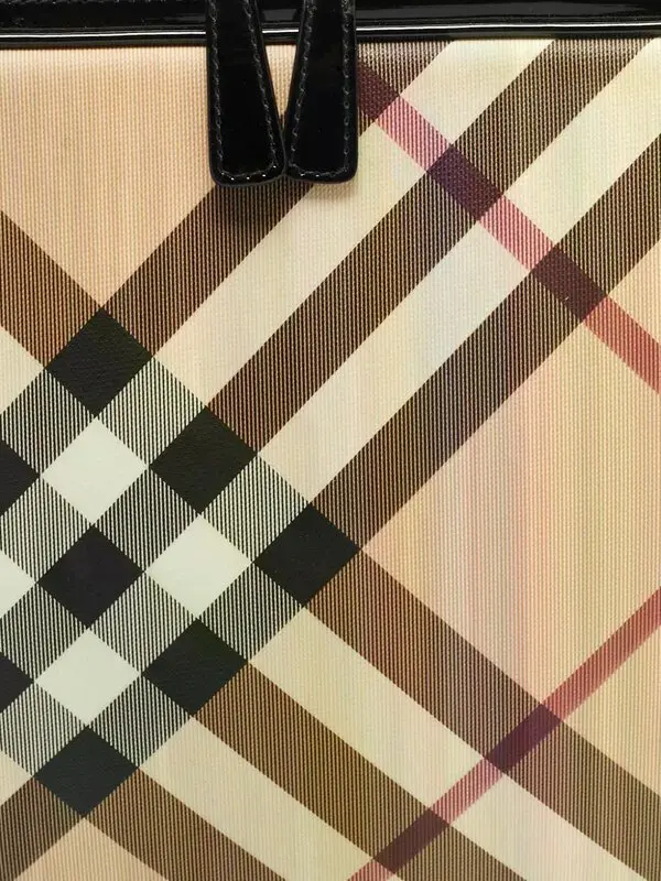 Burberry Nova Check Patent-leather Laptop Sleeve