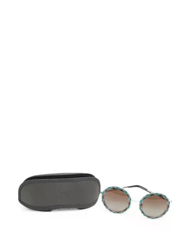 Emporio Armani Round Frame Sunglasses