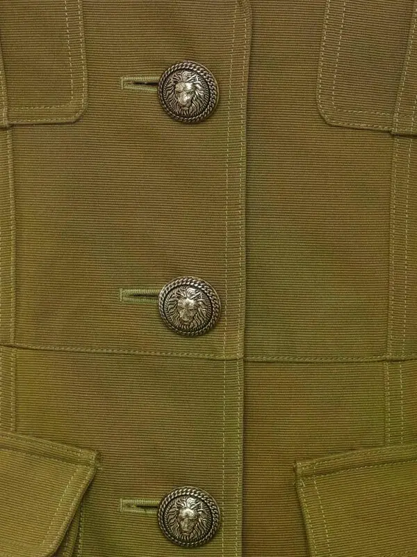 Balmain Buttoned Twill Jacket