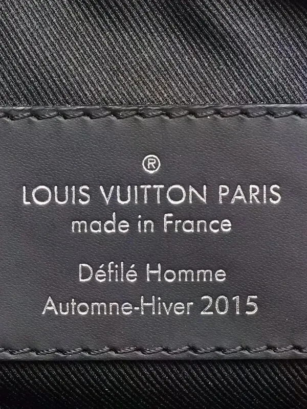 LOUIS VUITTON 2015 Pochette Volga Damier Graphite Clutch Bag
