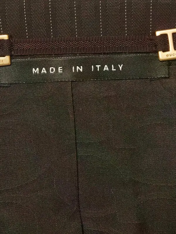 Gucci Pinstripe Tailored Suit